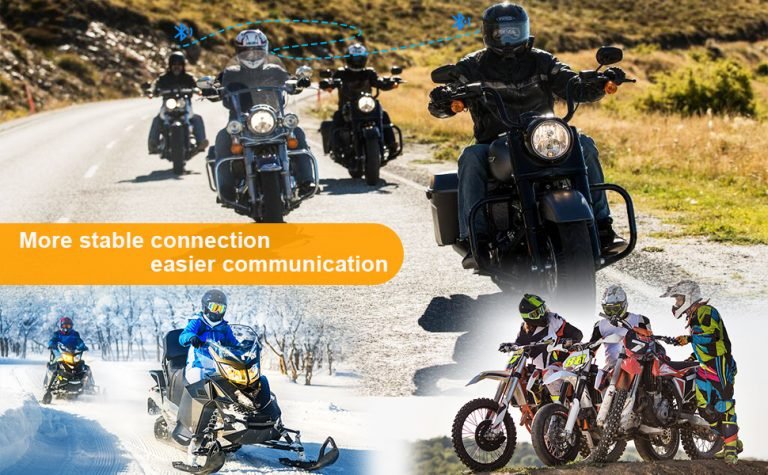 Fodsports FX4 Pro Reviews: 4 Riders Motorcycle Bluetooth Intercom with ...