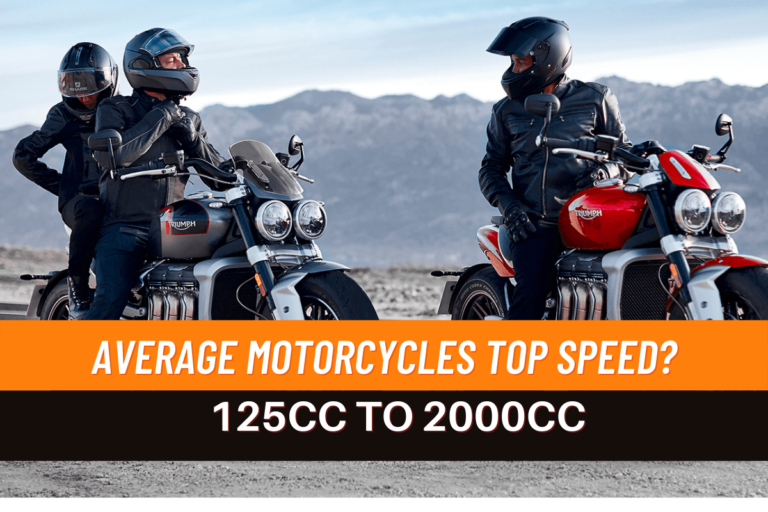 Average Motorcycles Top Speed? [125cc To 2000cc Motorcycle Chart ...