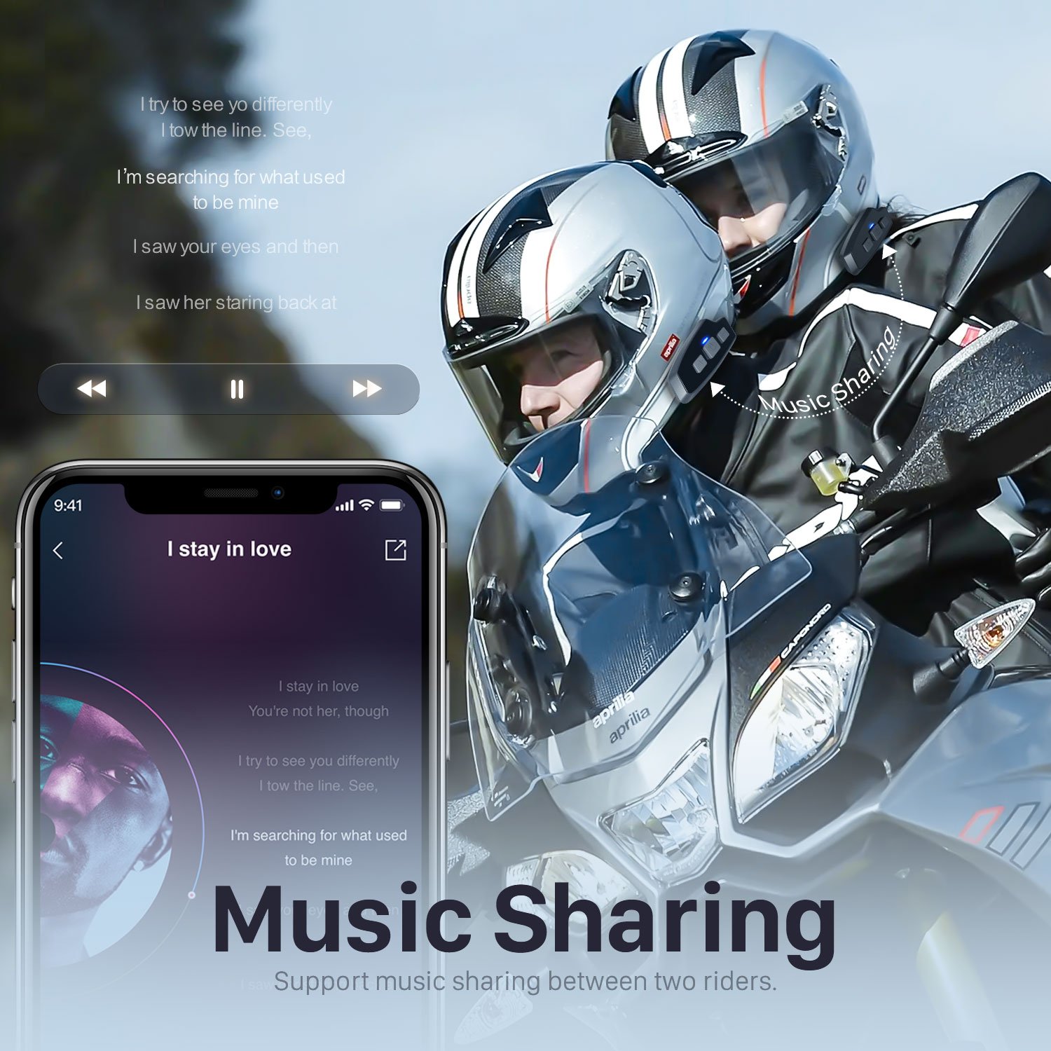 Motorcycle Bluetooth Helmet Mesh Intercom : FODSPORTS FX 10C