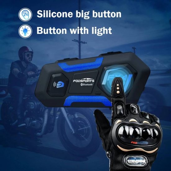 FX4 Pro Intercom Bluetooth Headset 4 Riders | Fodsports