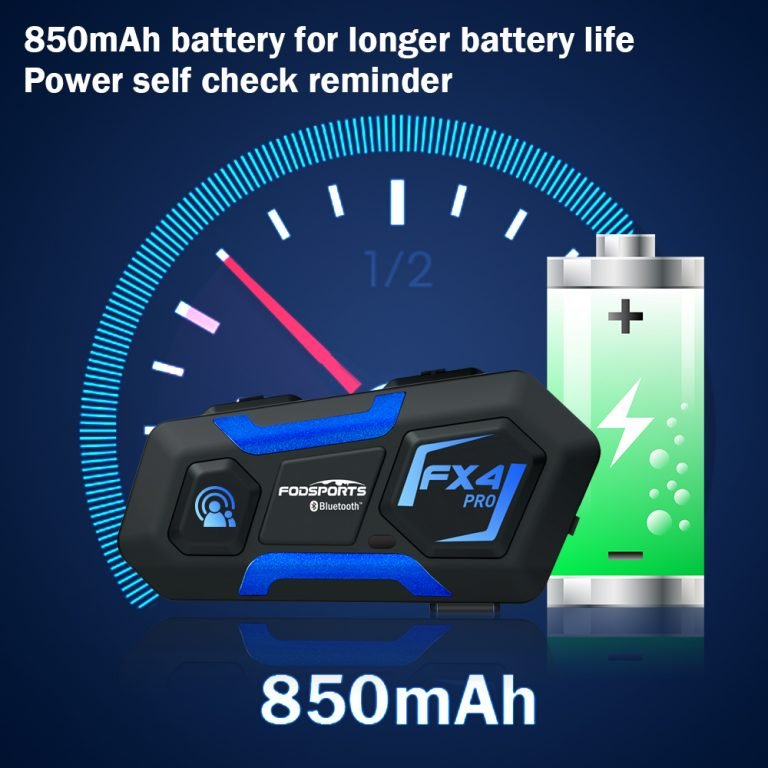 FX4 Pro Intercom Bluetooth Headset 4 Riders | Fodsports