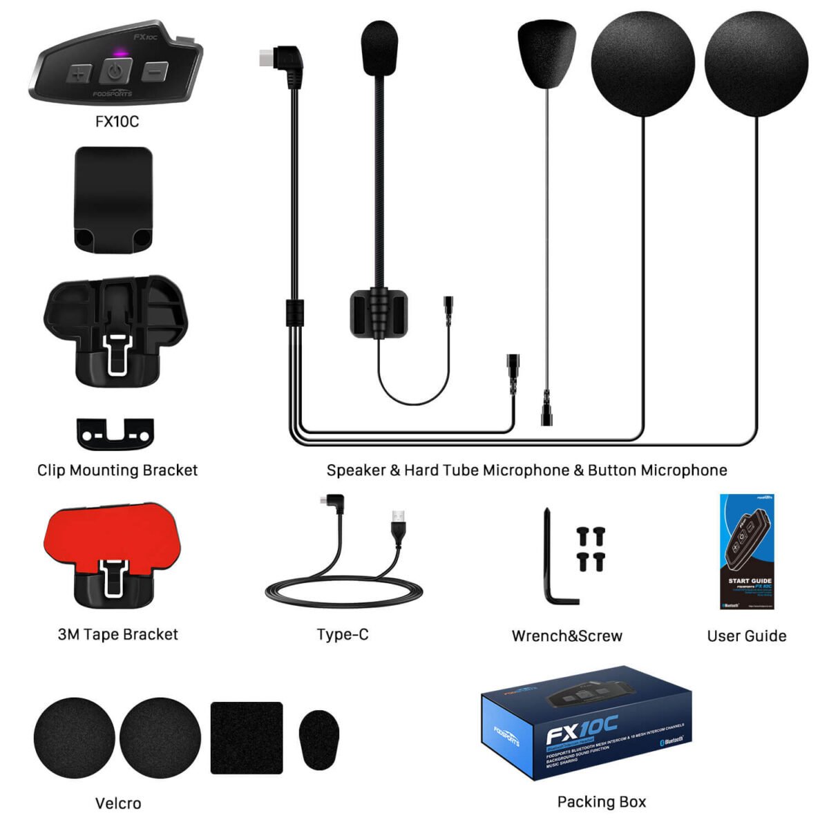 FX 10C Mesh Intercom - 30% ($40) Off! | Fodsports