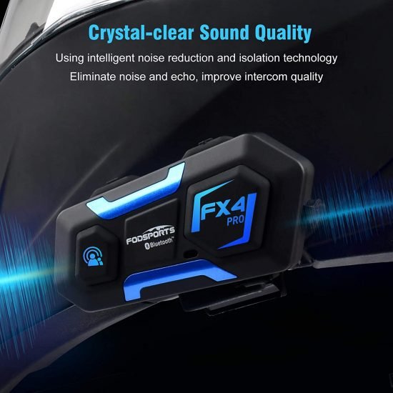 FX4 Pro Bluetooth Intercom Dual Pack | Fodsports