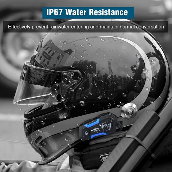 FX4 Pro Intercom Bluetooth Headset 4 Riders | Fodsports