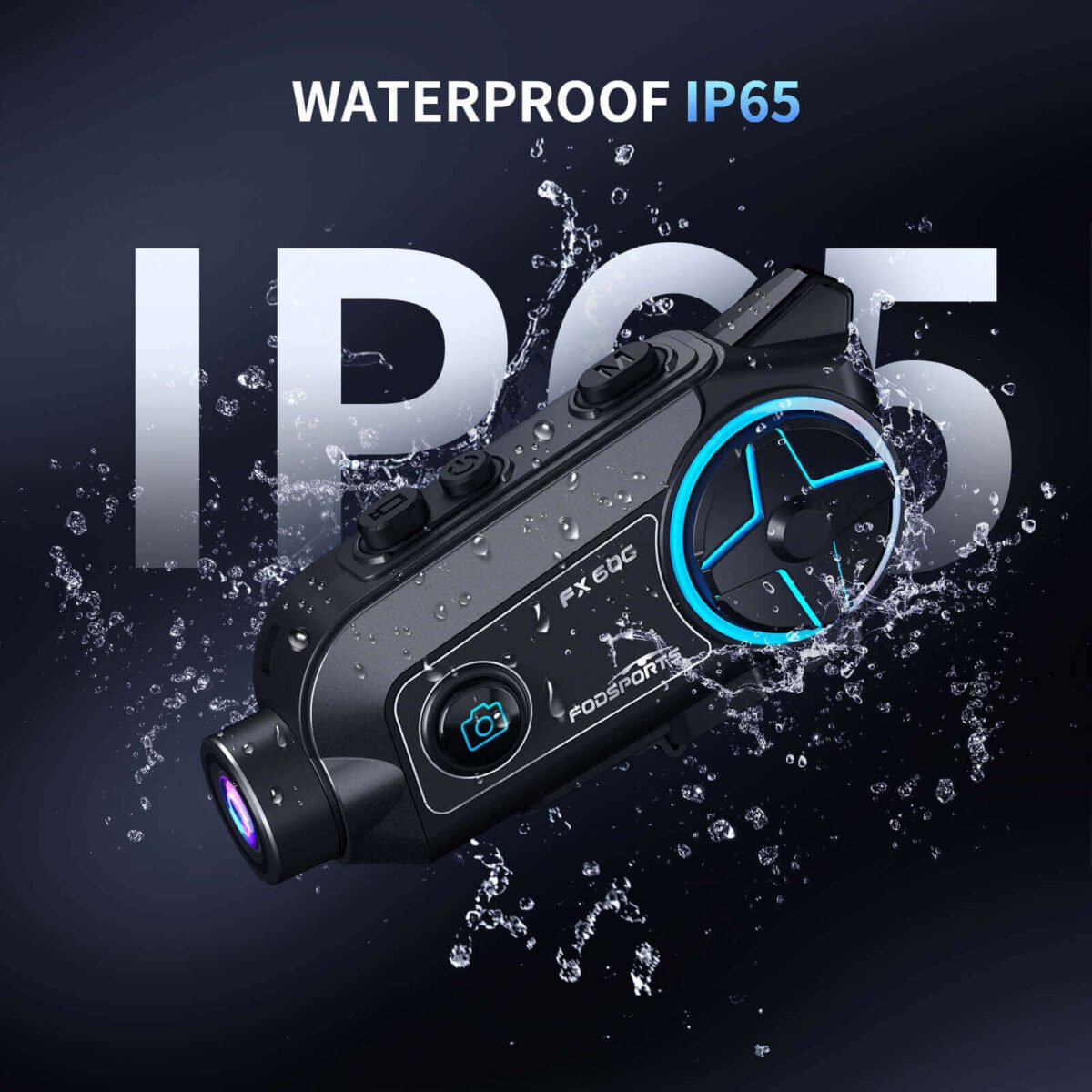 Fodsports FX 60C 4K Bluetooth Camera Intercom | Fodsports