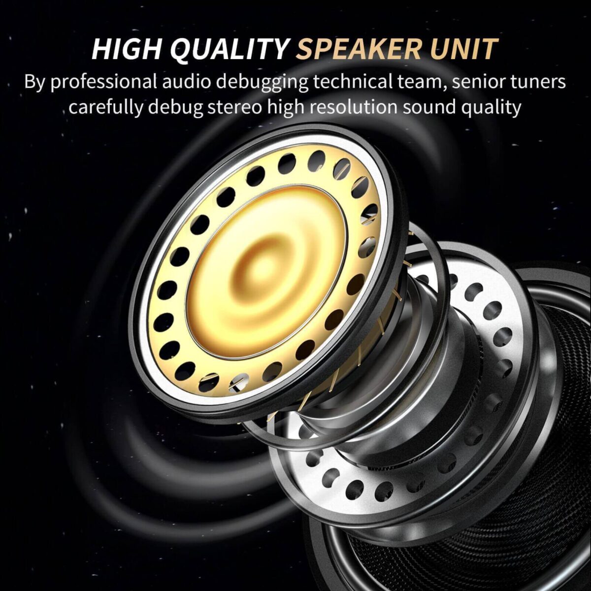 M1S Plus/Air High Resolution Helmet Headset (Speaker&Microphone)